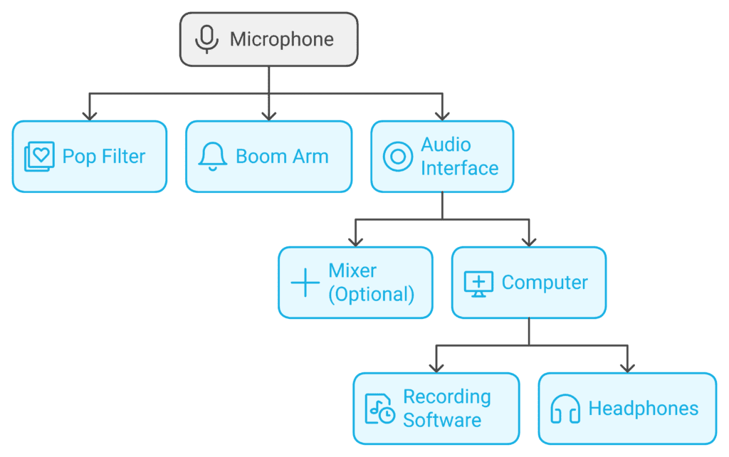 How to Set Up Podcast Equipment - Podcast Pontifications